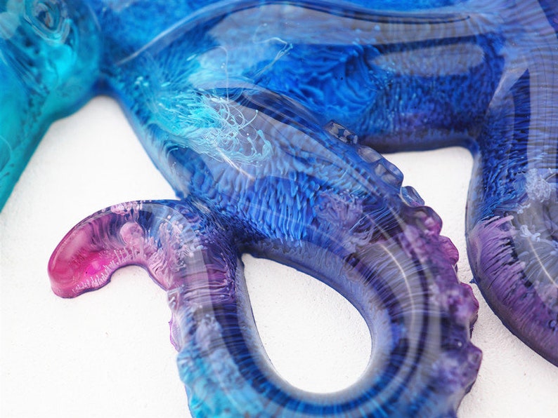 Large Octopus Silicone Mold for Resin - Etsy