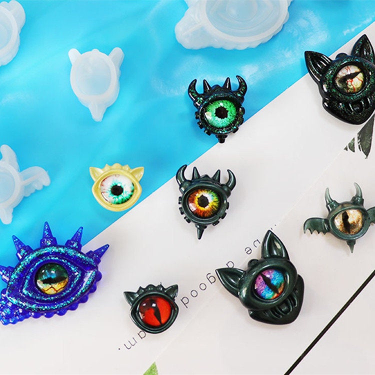 Evil Eye Resin Mold Demon Eye Silicone Mold Monster Eye - Etsy
