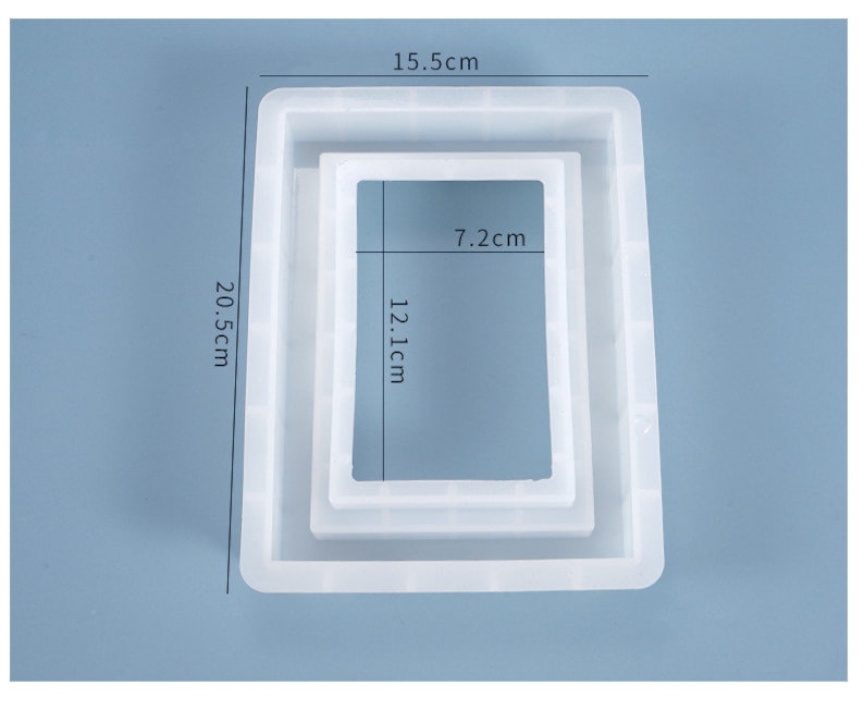 Silicone Picture Frame Mold Photo Frame Resin Mold Rectangle | Etsy