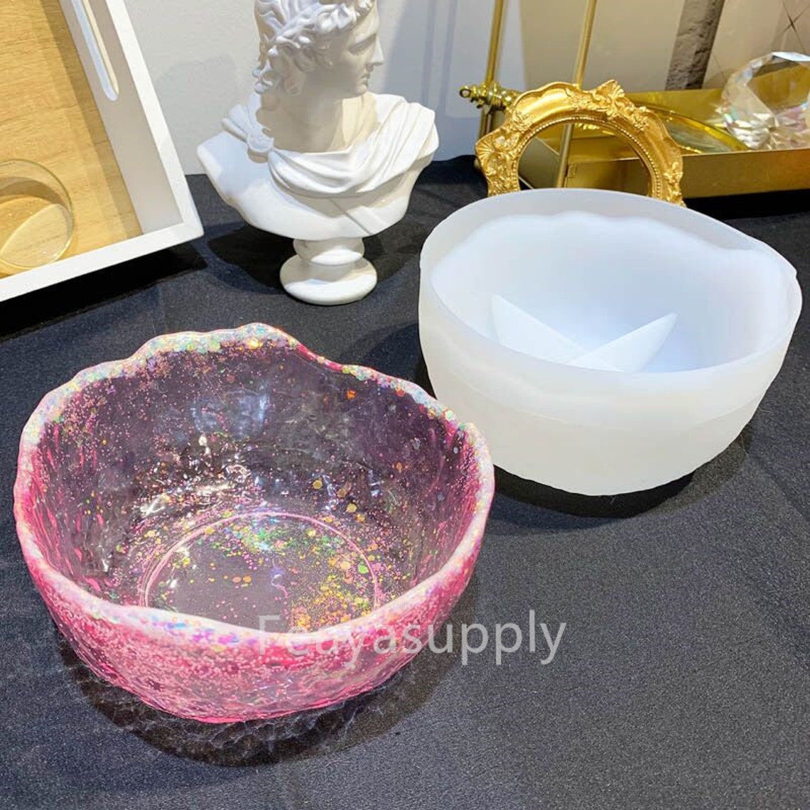 Bowl Silicone Mold for Resin Key Bowl Jewelry Holder | Etsy