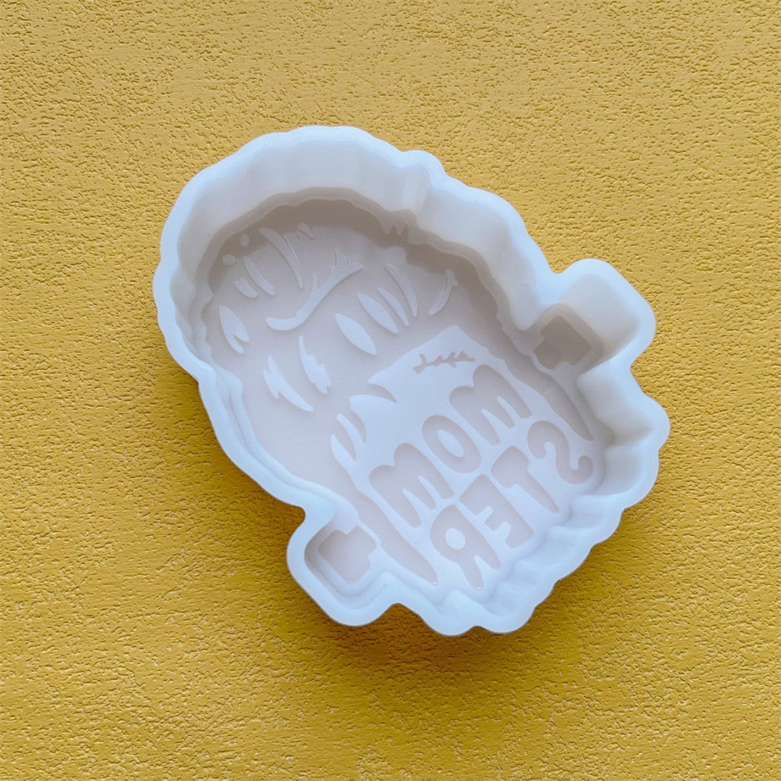 Mom Life Car Freshie Mold, Messy Bun Mom Silicone Mold, Candle Mold ...