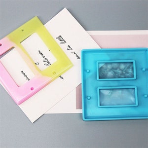 Light Switch Silicone Mold, Outlet Cover Mold, Switch Plate Cover Mold ...