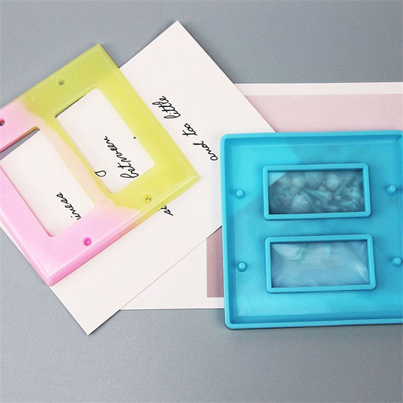 Light Switch Silicone Mold, Outlet Cover Mold, Switch Plate Cover Mold ...