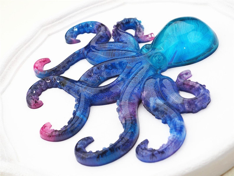 Large Octopus Silicone Mold for Resin - Etsy