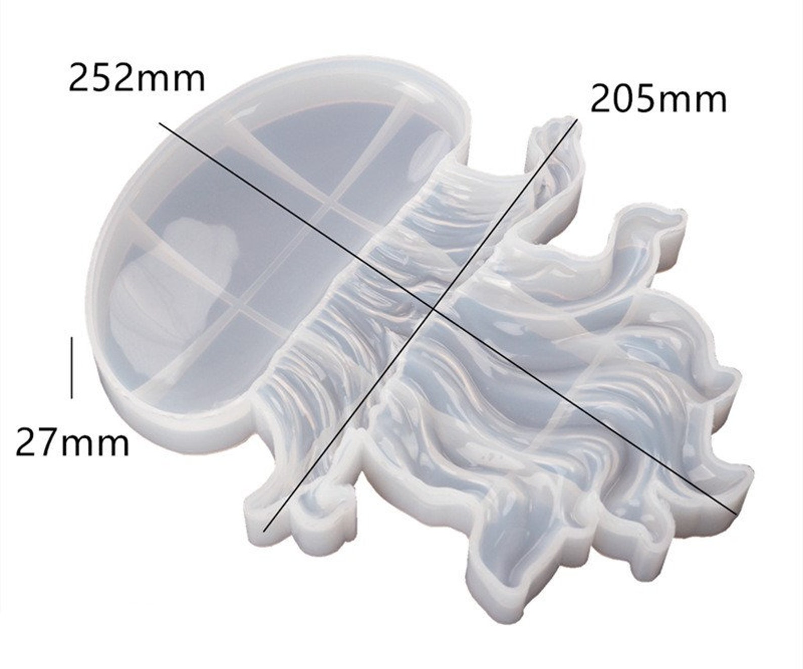 Large Octopus Silicone Mold for Resin - Etsy