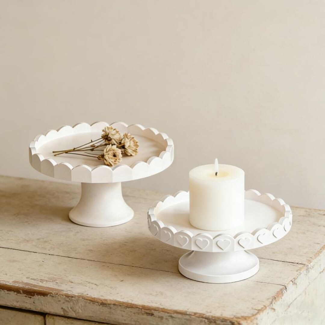 Round Tray Silicone Mold, Concrete Jewelry Tray With Foot Mold ...