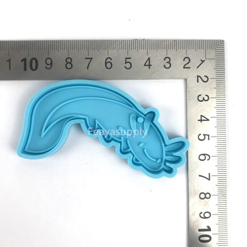 Cute Axolotl Keychain Silicone Mold Epoxy Mold Resin Craft | Etsy