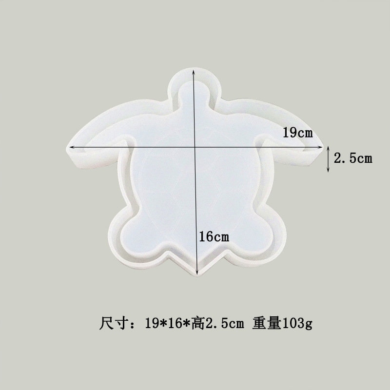 Large Turtle Resin Mold Jewelry Dish Silicone Mold Trinket - Etsy