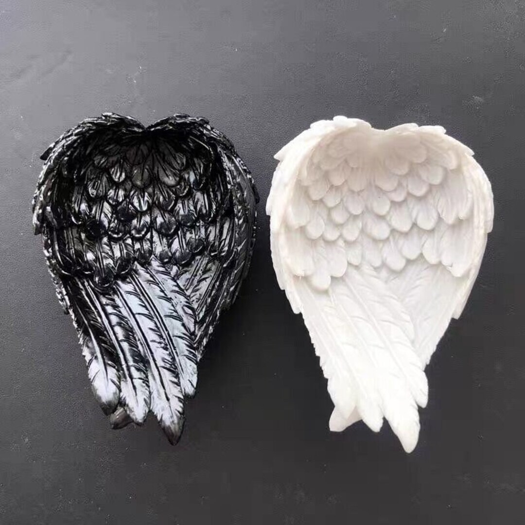 Angel Wing Bowl Silicone Mold, Sphere Stand/holder Resin Mold, Jewelry ...