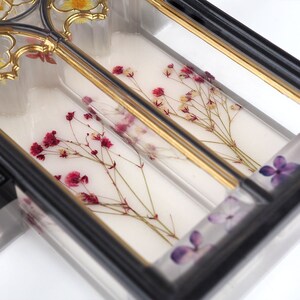 Gothic Cathedral Window Trinket Tray Silicone Mold for Resin, Epoxy ...