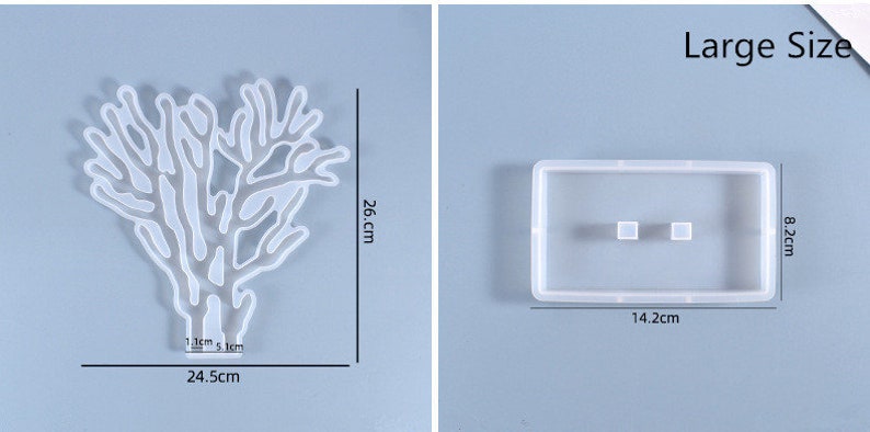 Silicone Coral Mold Sea Fan Coral Resin Mold Coral Ornament | Etsy