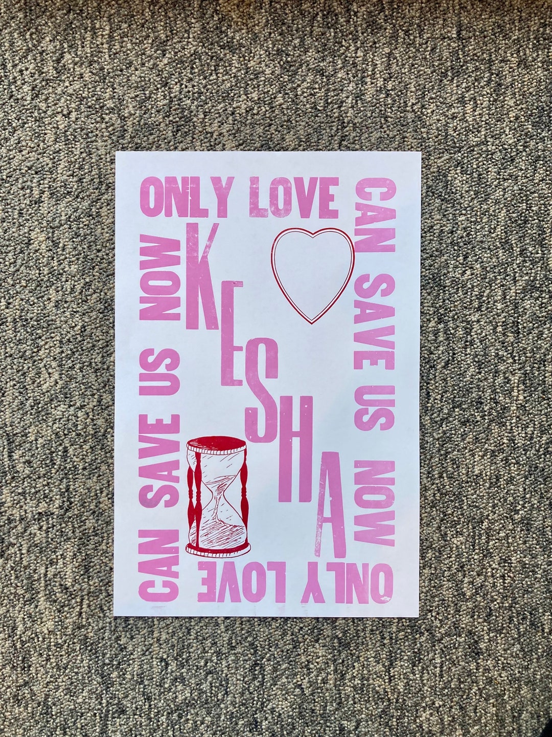 Kesha Poster - Only Love Can Save Us Now - 12.5 in by 19 In - Etsy