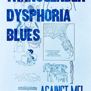 Against Me Poster Transgender Dysphoria Blues 12.5 in by 19 In - Etsy