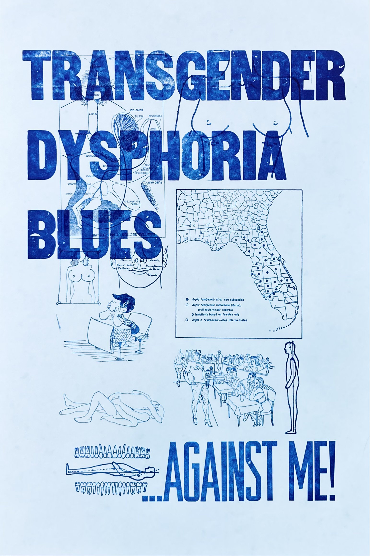 Against Me Poster Transgender Dysphoria Blues 12.5 in by 19 In - Etsy