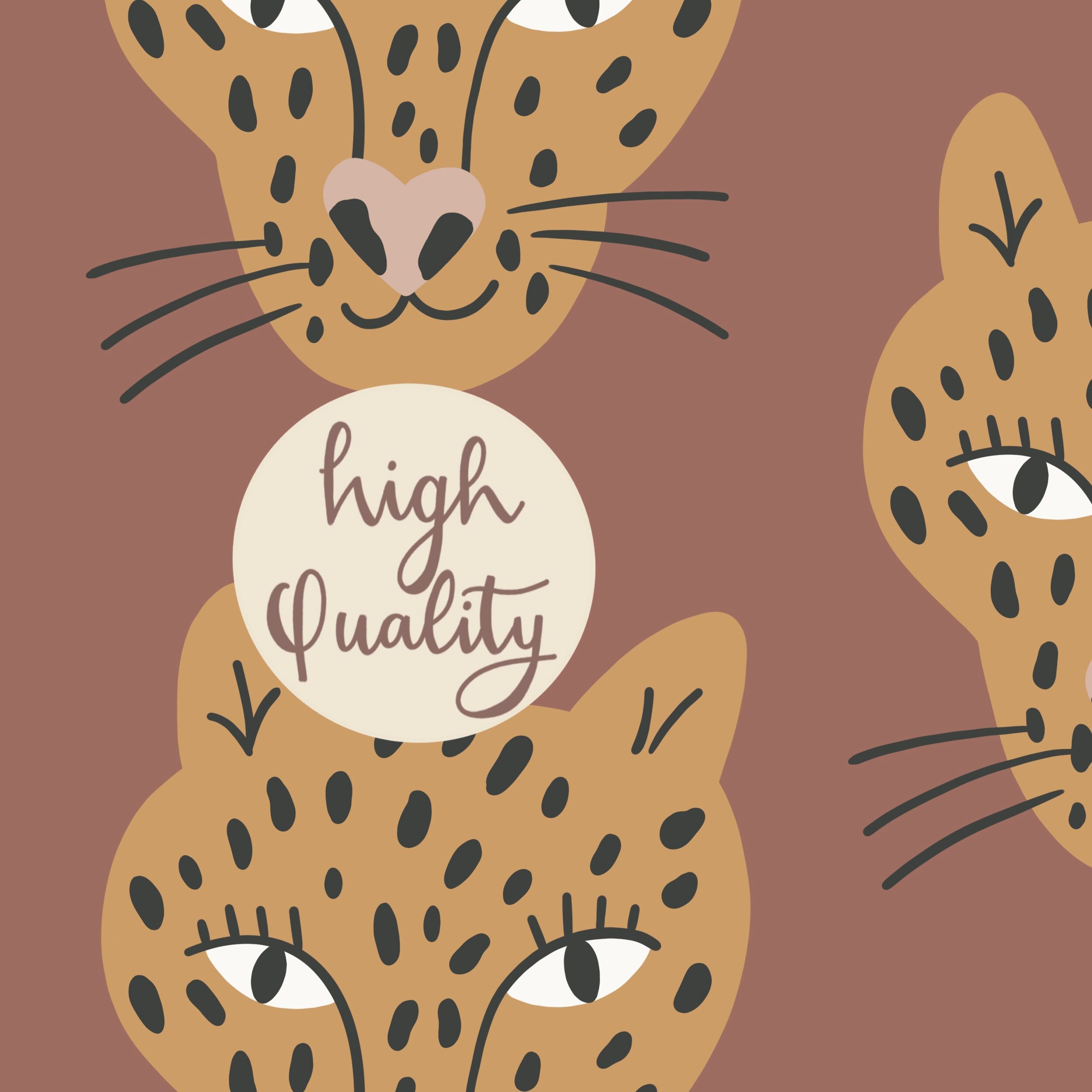 Cheetahs Pattern Print. Jungle Trend Wall Art. Cheetah Art - Etsy