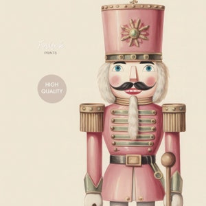 Nutcrackers Set of 3 Christmas Prints. Gallery Set Nutcrackers Christmas Nursery Digital Prints ...