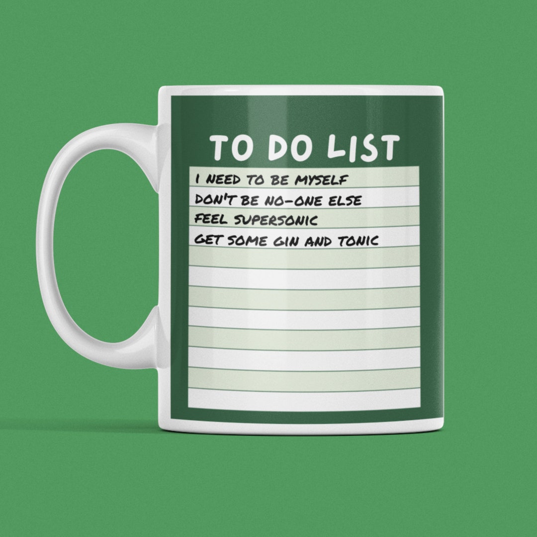 Oasis Coffee Mug / Song Lyrics Mug / Music Lyrics Mug / Musical Mug ...