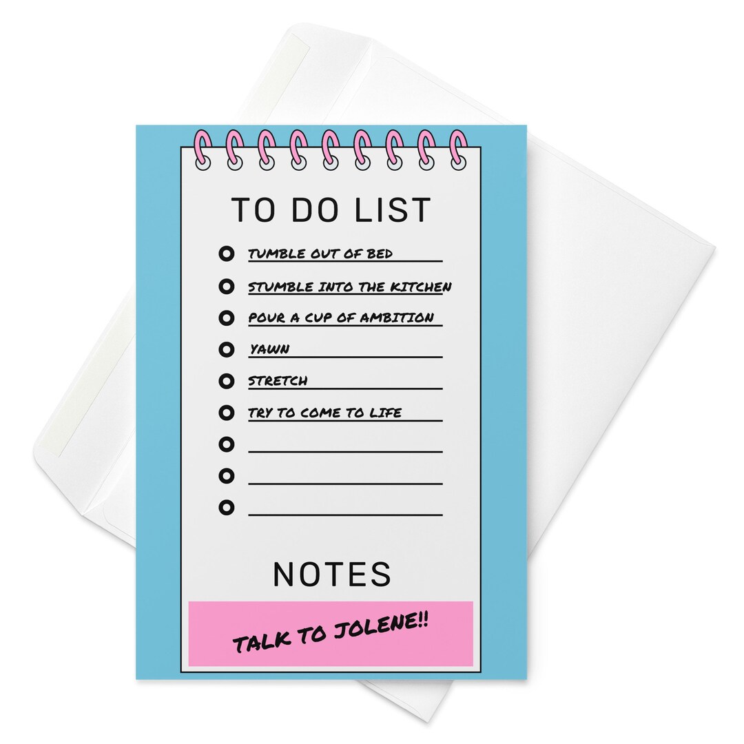 Dolly Parton Greeting Card / Music Themed Greeting Card / 9 to 5 Song ...