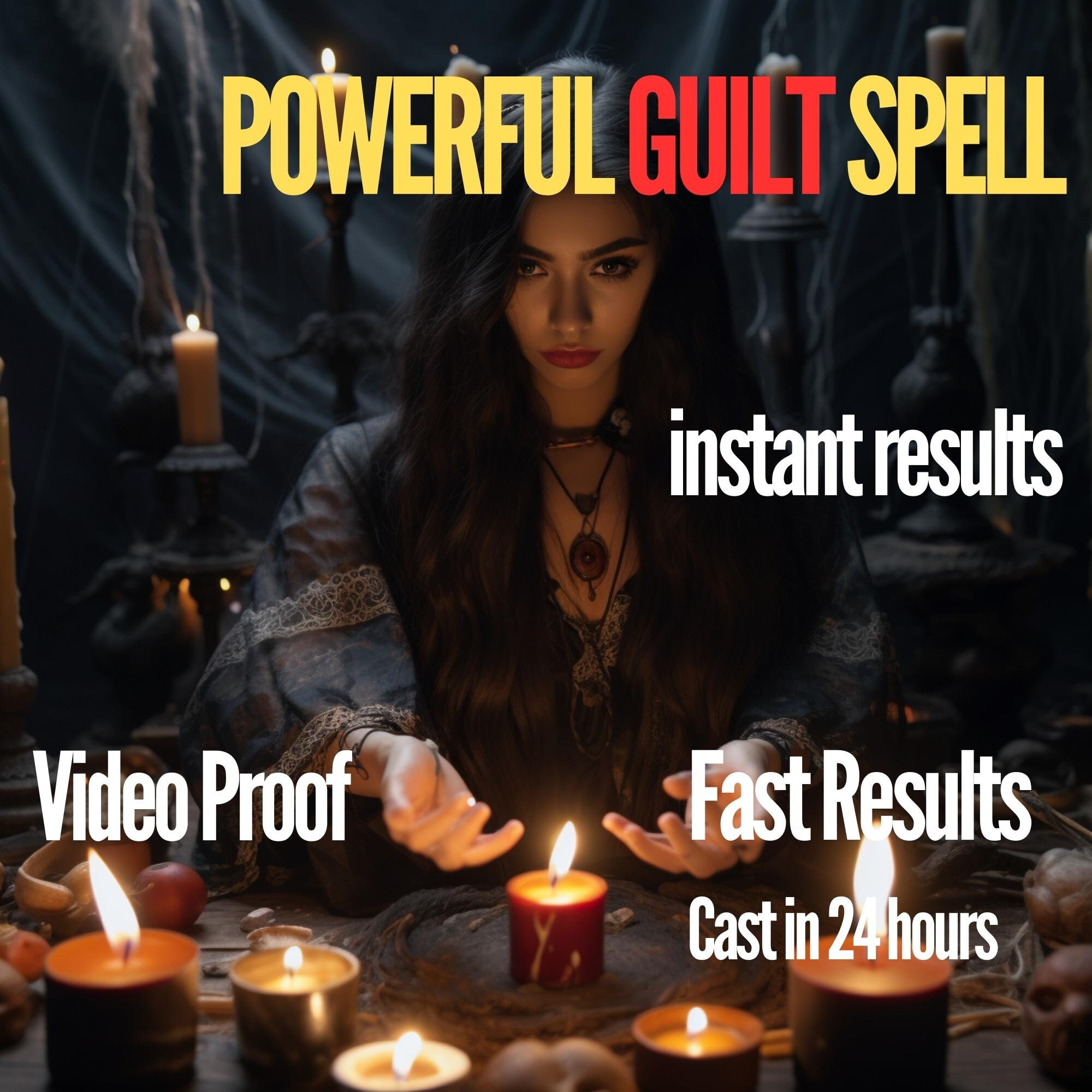 Guilt Spell: Powerful Remorse Inducing Magic Video Proof - Etsy