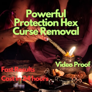 Powerful Protection Hex Curse Removal Spell, Cleansing Spell Casting ...