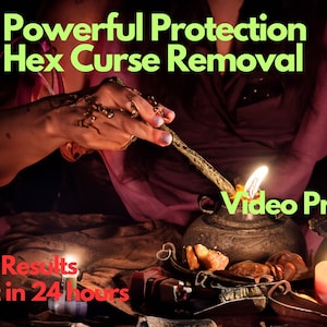 Powerful Protection Hex Curse Removal Spell Cleansing Spell - Etsy