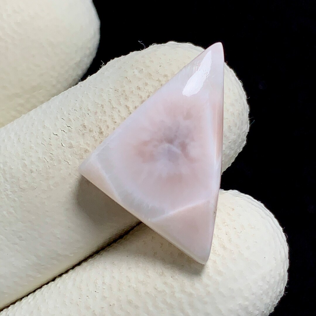 Pink Natrolite AKA Natrolite, Freeform Cabochon, 23x15x5 MM, 8 CTS ...