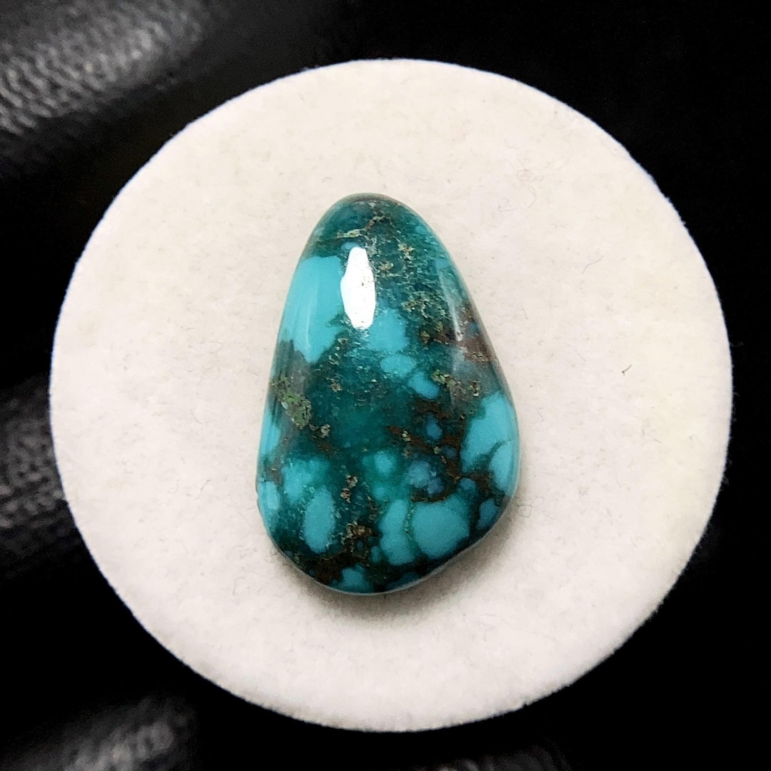 Cloud Mountain Turquoise, Freeform Cabochon, 21x13x4 MM, 9 CTS ...