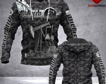 Oilfield Hoodie | Etsy