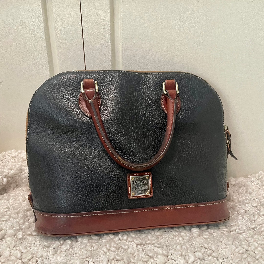 Dooney & Bourke Vintage Classic Leather Handbag Shoulder Bag Purse - Etsy