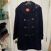 Utex Vintage Wool Navy Blue Toggle Duffle Coat Large - Etsy
