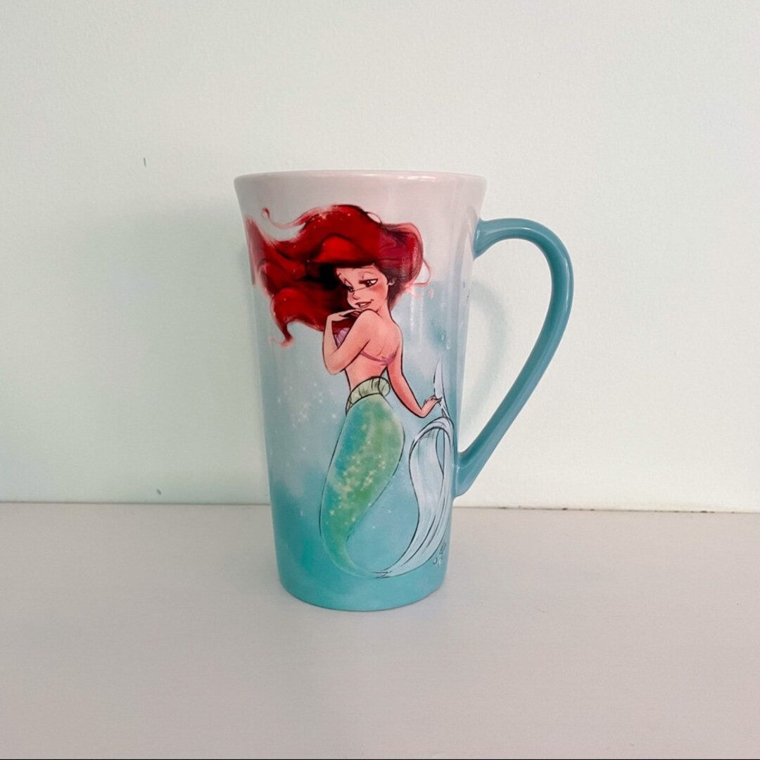 Disney the Art of Ariel Little Mermaid Mug RARE - Etsy