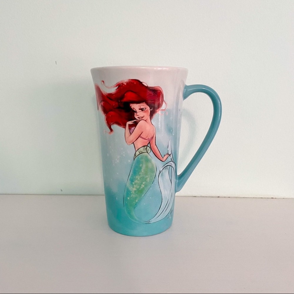 Disney the Art of Ariel Little Mermaid Mug RARE - Etsy