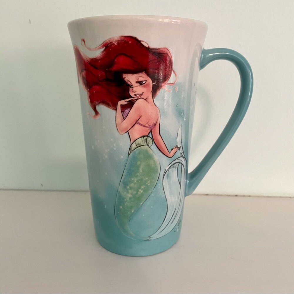 Disney the Art of Ariel Little Mermaid Mug RARE - Etsy