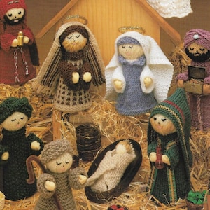 Nativity Knitting Pattern, Amigurumi, Nine Figures, Instant Download ...