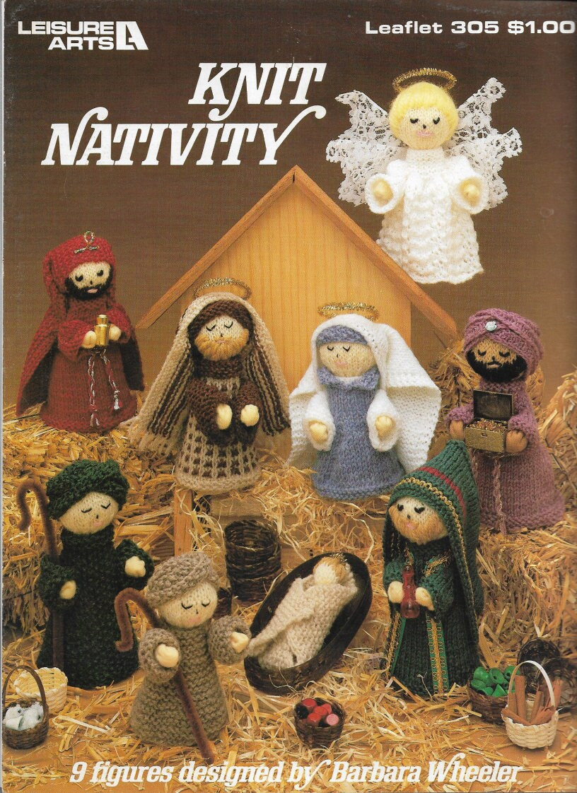 Nativity Knitting Pattern, Amigurumi, Nine Figures, Instant Download ...