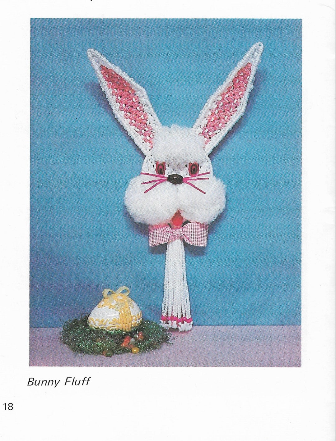 Macrame Bunny Pattern, Easter Bunny, Digital File, Instant Download ...