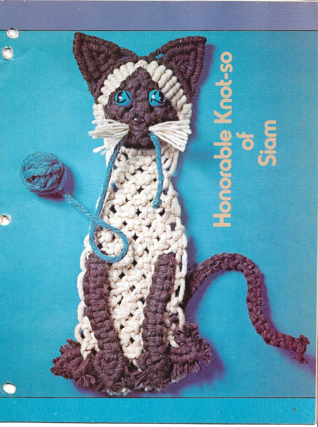 Macrame Pattern, Macrame Cat, Macrame Wall Art, Digital, Instant ...