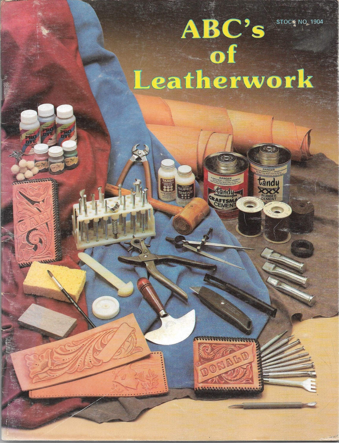 Leatherworking Book, Leather Carving, Leather Stamping, Leather Dyeing ...
