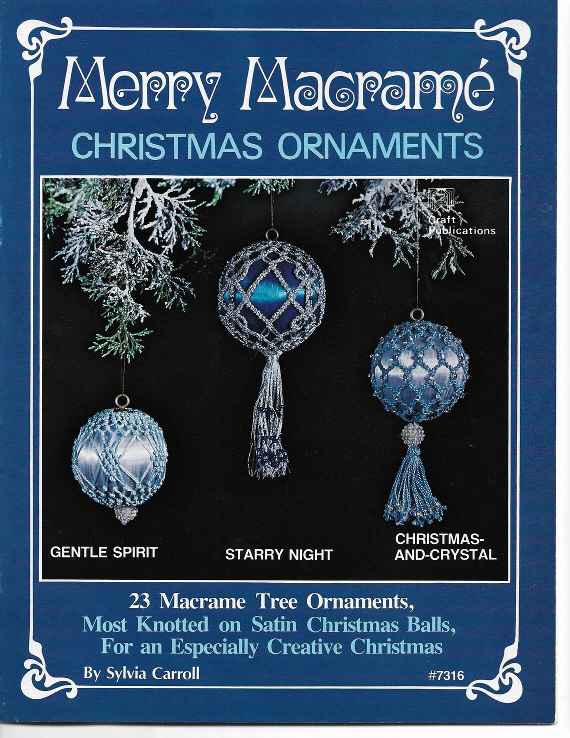Macrame Christmas Pattern Macrame Christmas Ornament PDF - Etsy