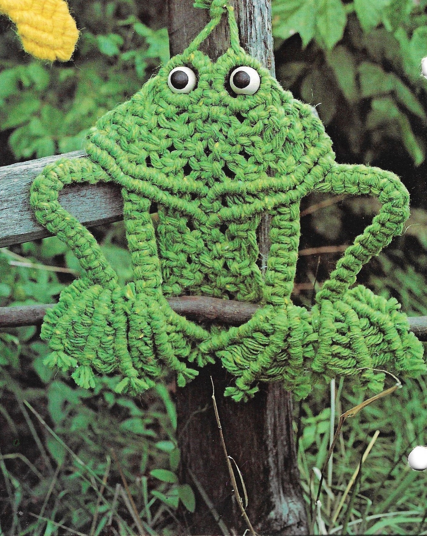 Macramé Frog Pattern, Macramé Pig, Macramé Animal, Children's Gift ...