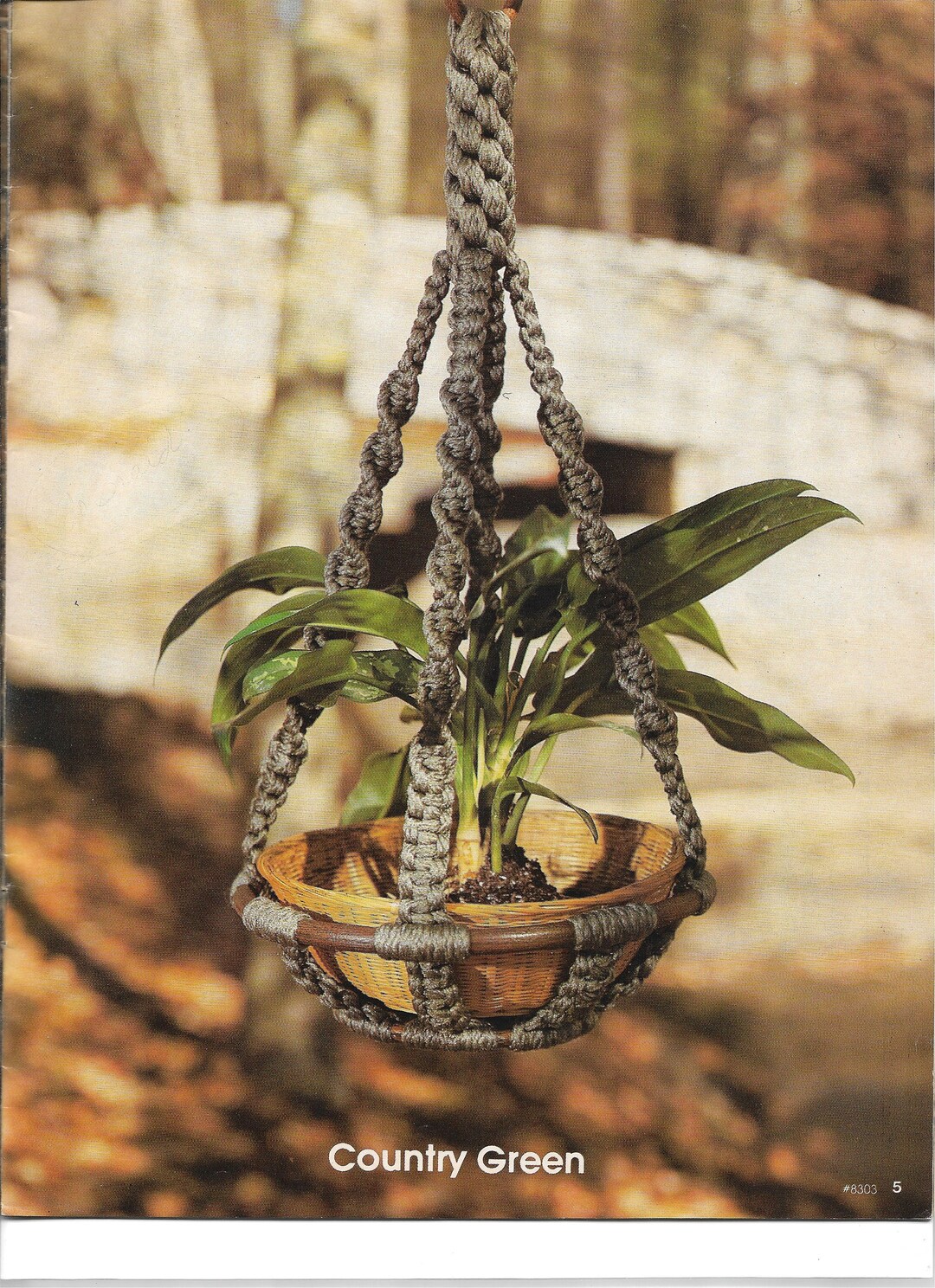 Macramé Plant Hanger Pattern, Macramé Knot Guide, PDF, Instant Download ...