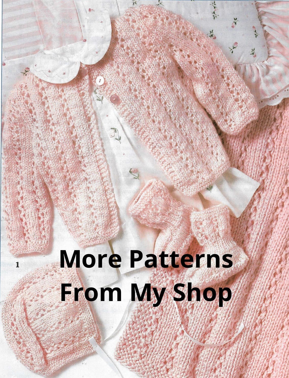 Crochet Pattern Hooded Baby Coat Digital Download PDF Sizes Birth-6 ...