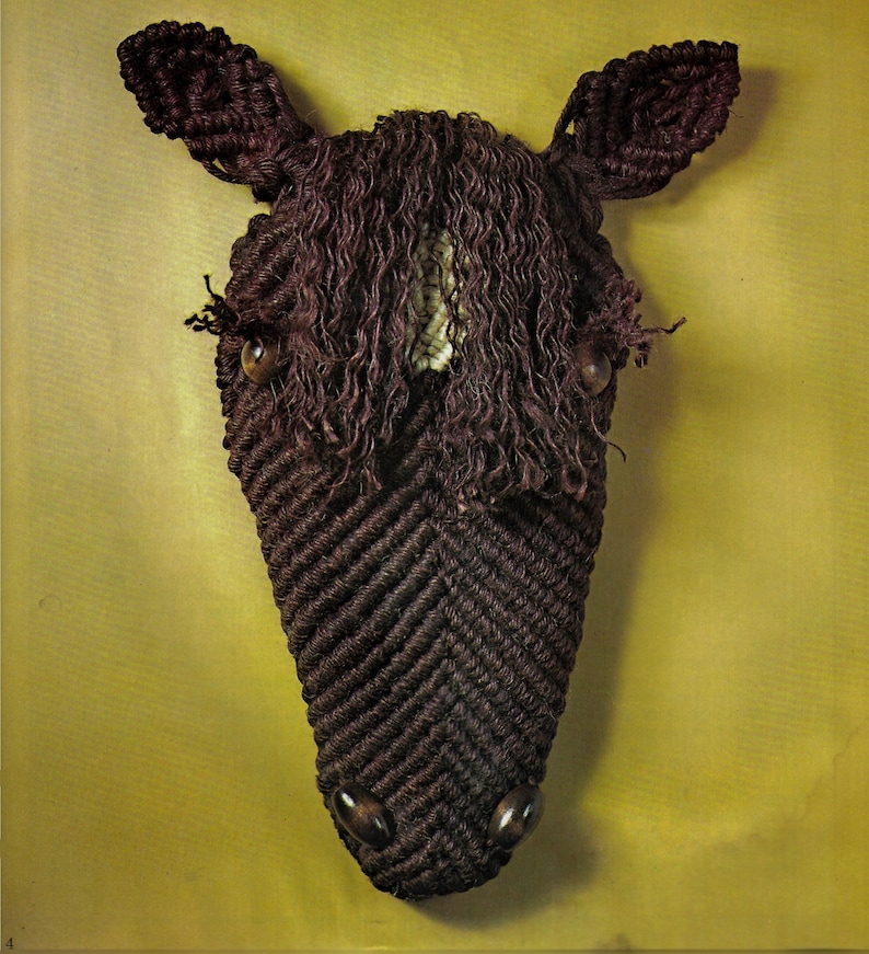 Macrame Pattern, Macrame Horse, Macrame Animals, Macrame Tutorial ...