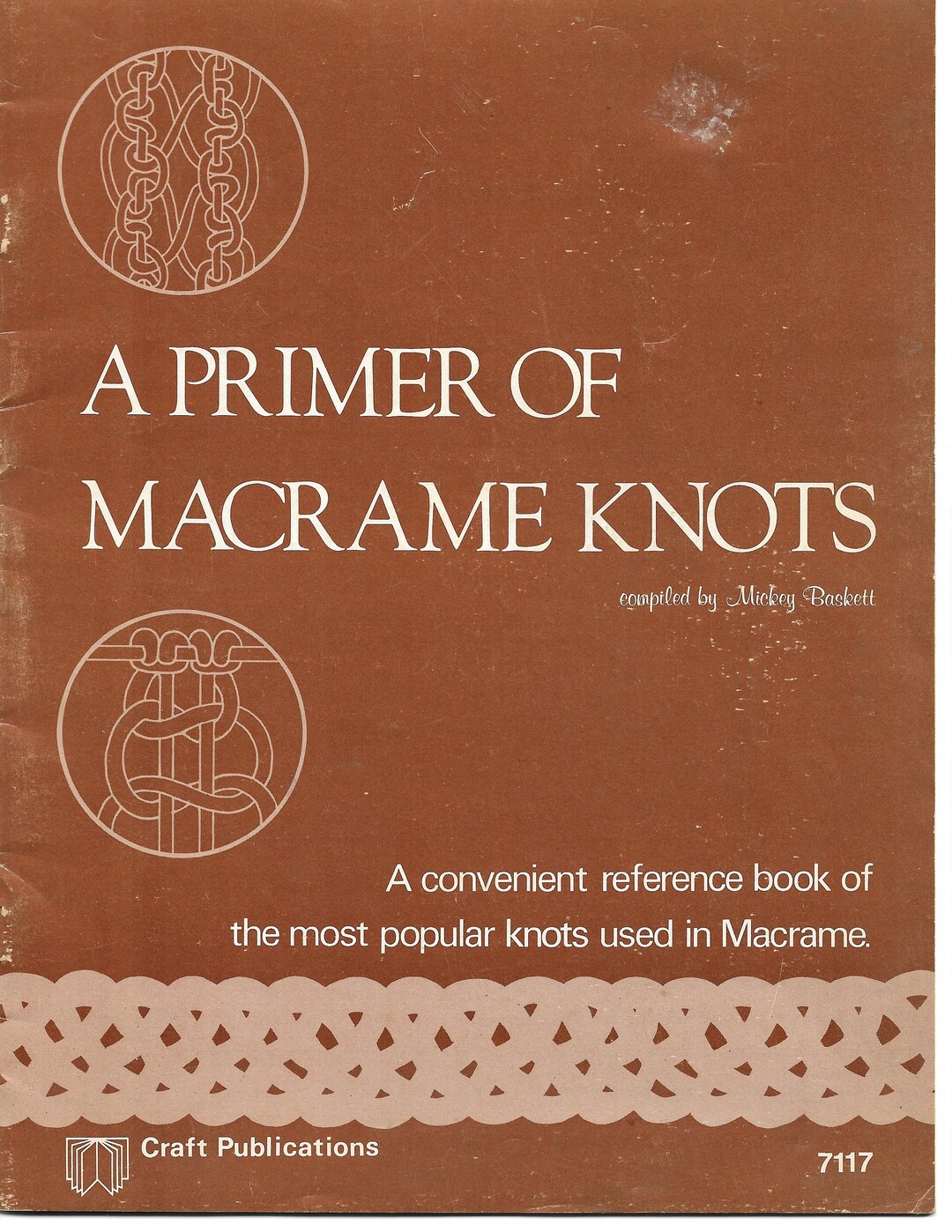 A Primer of Macrame Knots, Macrame Instruction Book, Instant Download ...