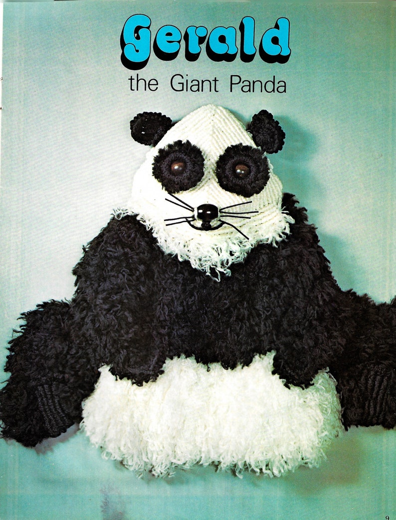 Macrame Animals, Macrame Patterns, Macrame Fox, Horse, Panda, Squirrel ...