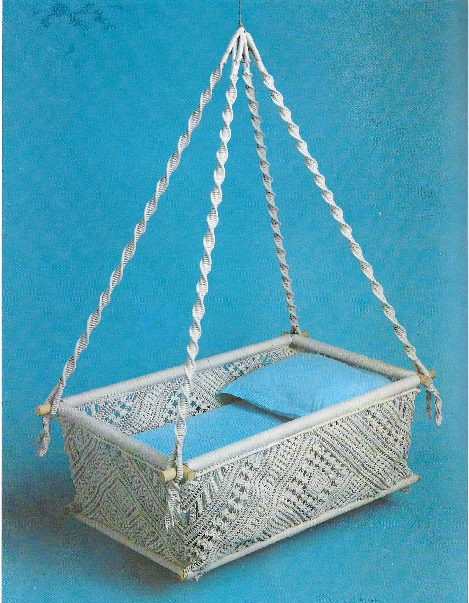 Macrame Hanging Cradle Pattern, Newborn Cradle, Baby Shower Gift ...