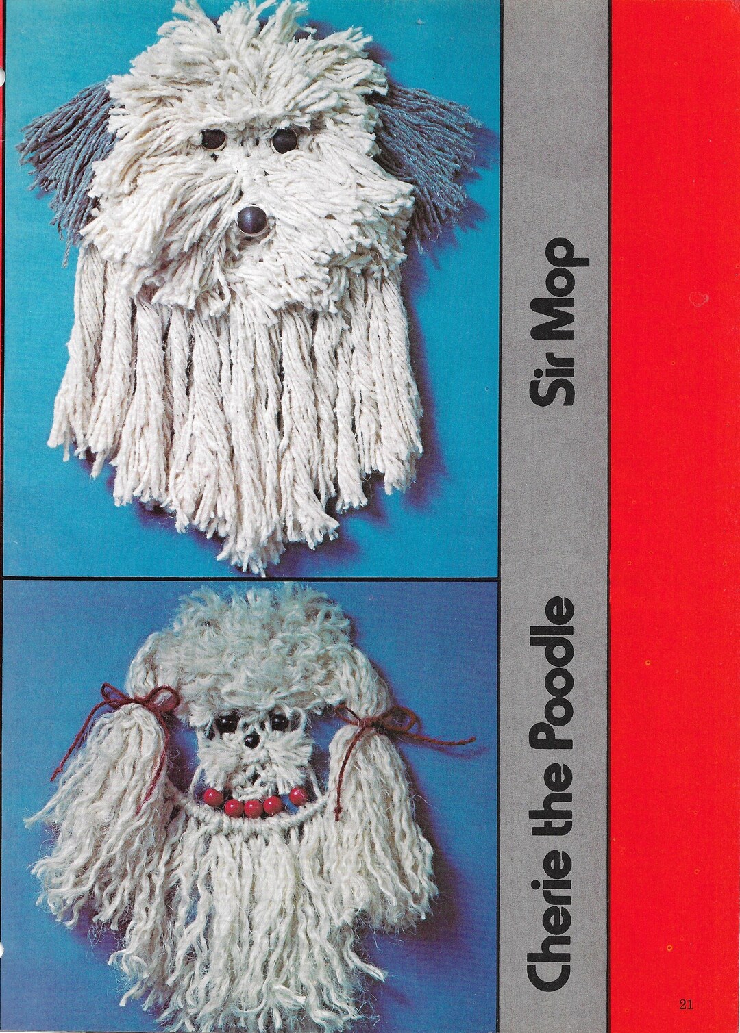Macramé Dog Pattern, Poodle Pattern, Digital, Macramé Knot Guide, Dog ...