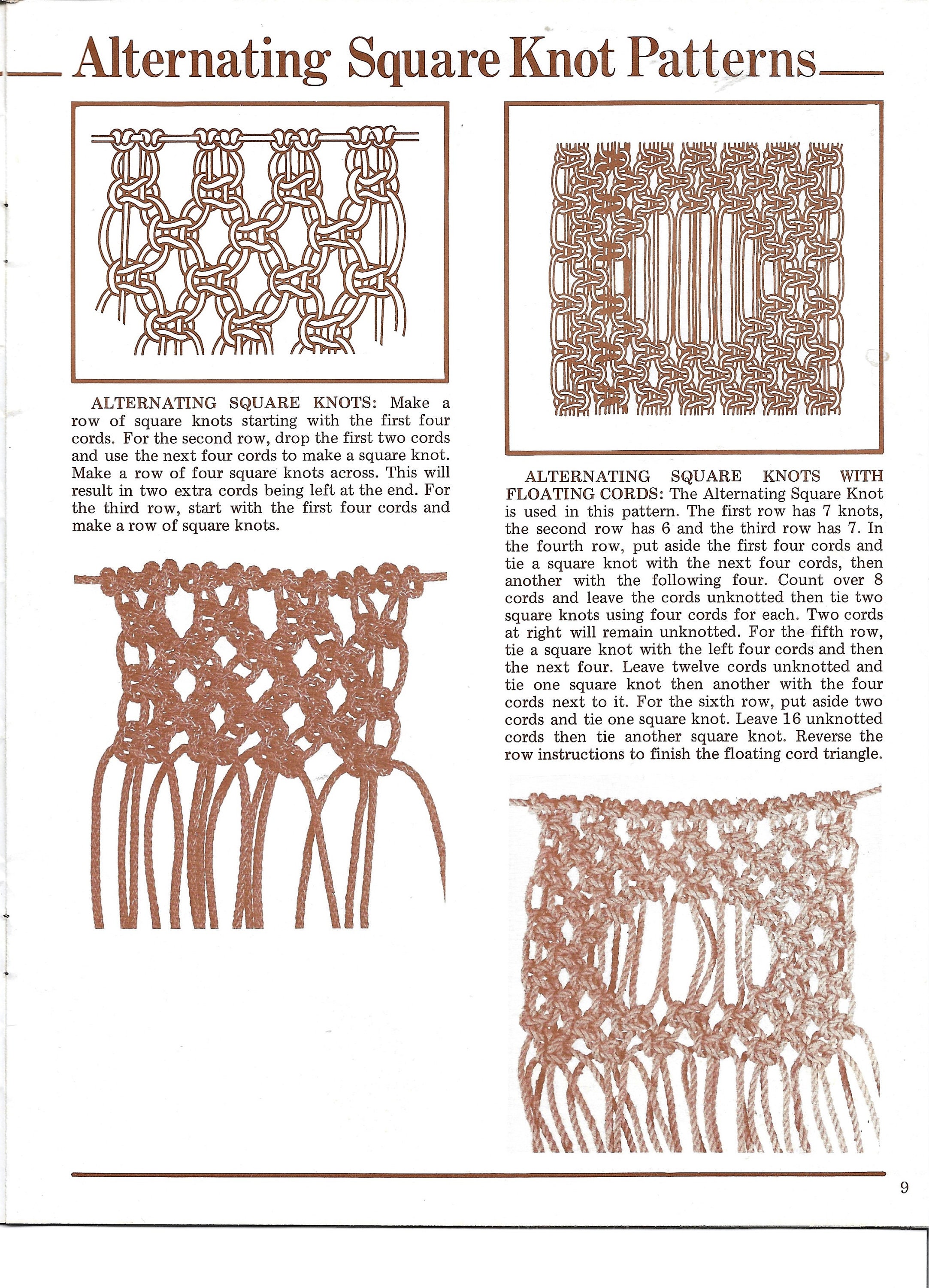 Macrame Giraffe Pattern, Macrame Pattern, Macrame Knot Guide, Children ...