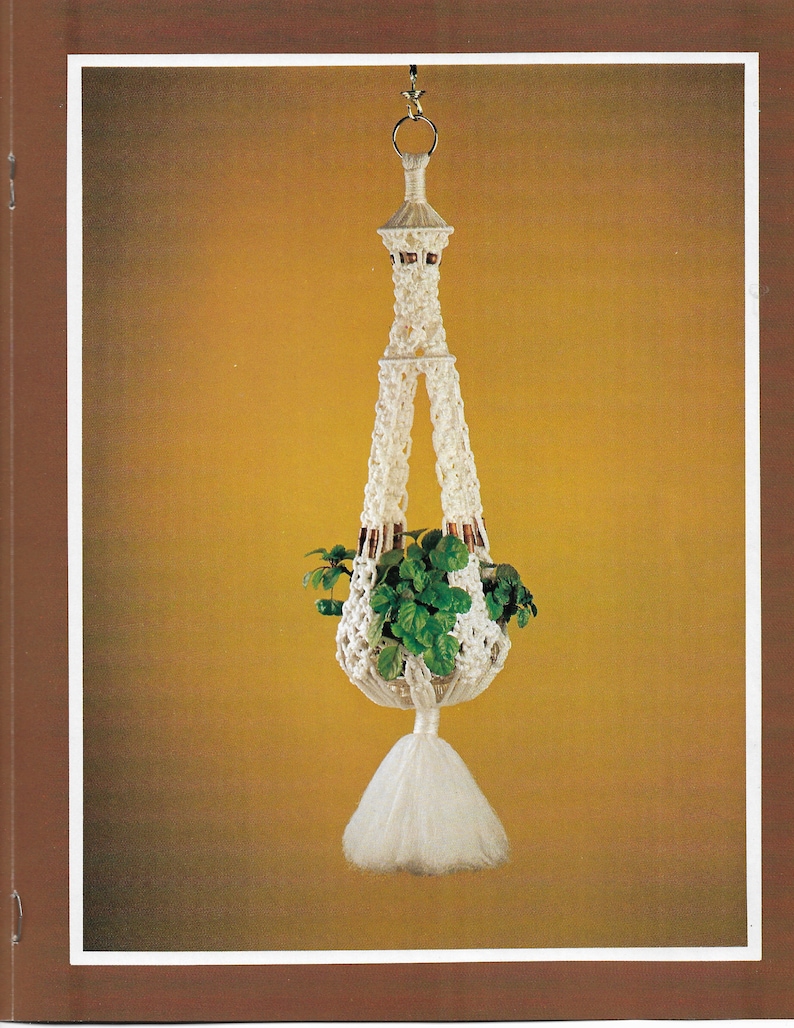 Macrame Easter Basket Pattern, PDF, Macrame Easter Bunny, Plant Hanger ...