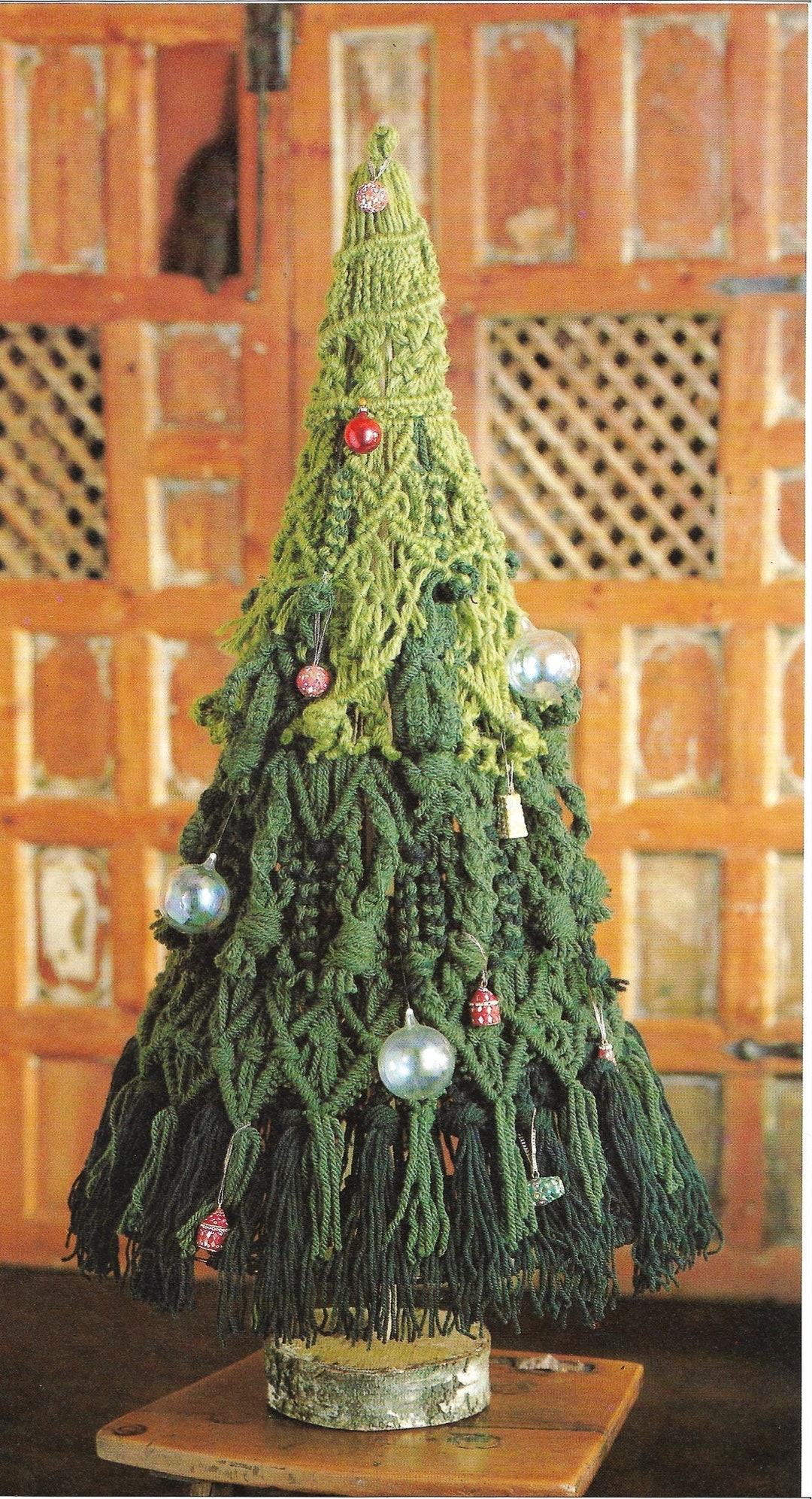 Macrame Christmas Tree Pattern, Christmas Tree, Christmas Pattern ...